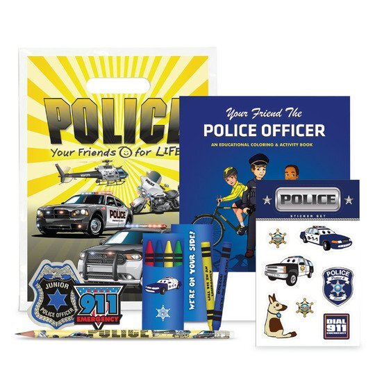 Classic Police Open House Kit, Stock | Foremost Promotions