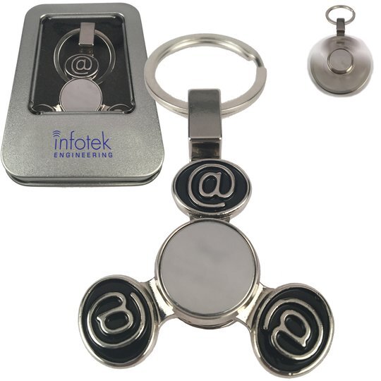 Keychain Fidget Spinner | Foremost Promotions