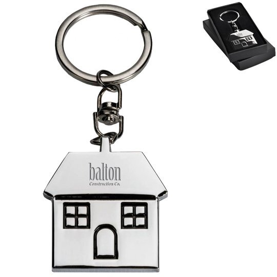 House Metal Keychain | Promotions Now