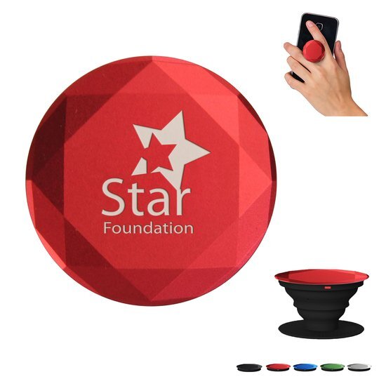 Diamond Aluminum PopSocket® Mobile Device Grip & Stand | Promotions Now