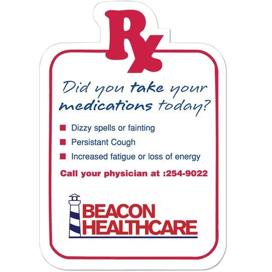 Rx Healthcare Shaped Magnet | Health Promotions Now