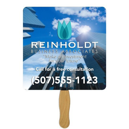 Square Hand Fan | Promotions Now