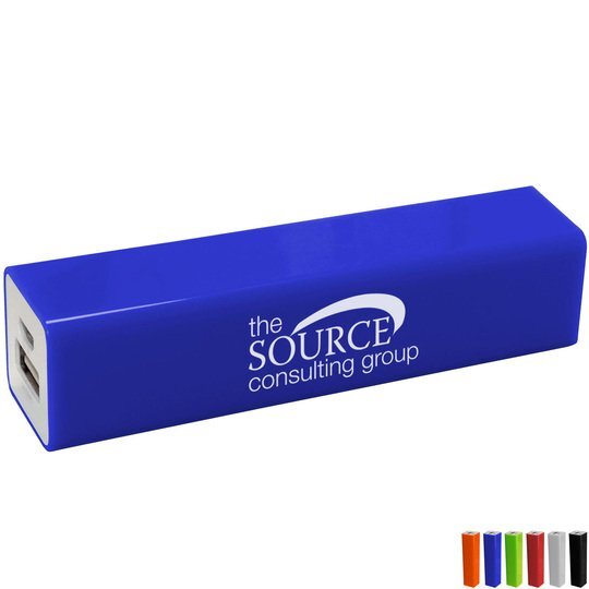 Color Block Power Bank, 2200 mAH | Promotions Now