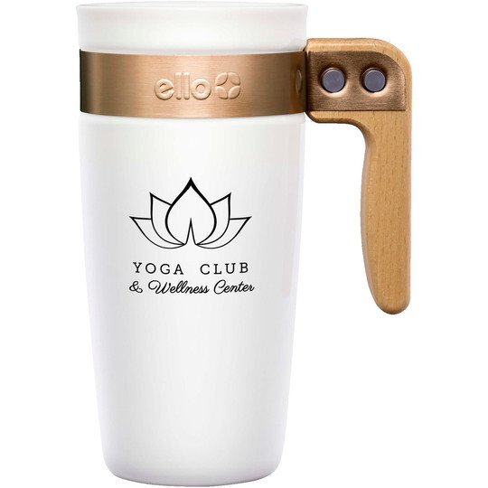 Ello® Fulton Ceramic Travel Mug, 16oz. | Promotions Now