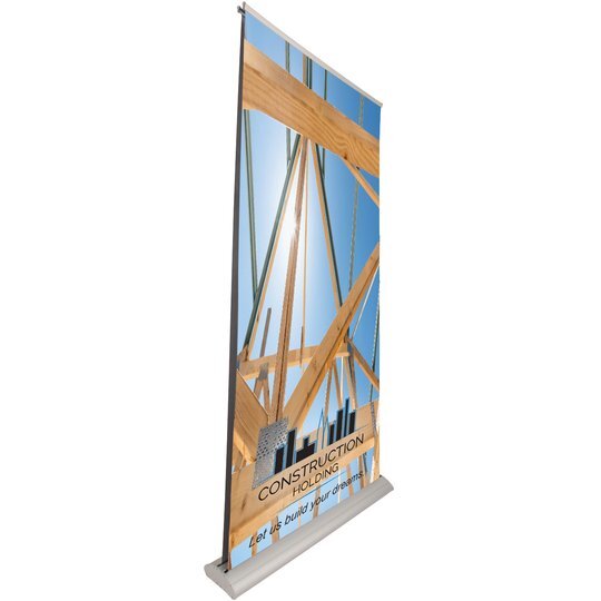 Deluxe Pro Retractor Double-Banner Kit, 33-1/2" | Promotions Now