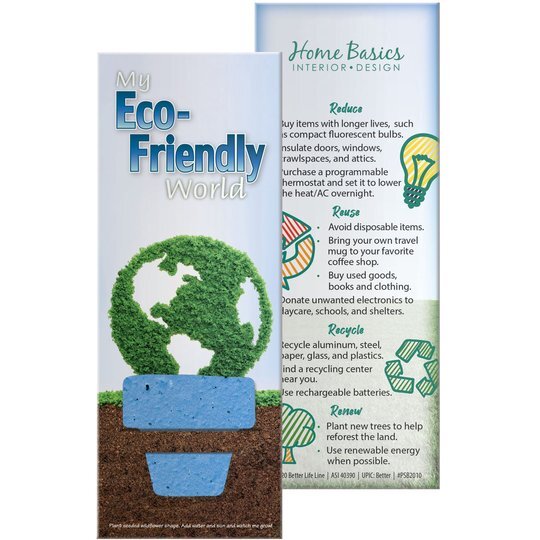 My Eco-Friendly World Plant-A-Shape Bookmark | Promotions Now