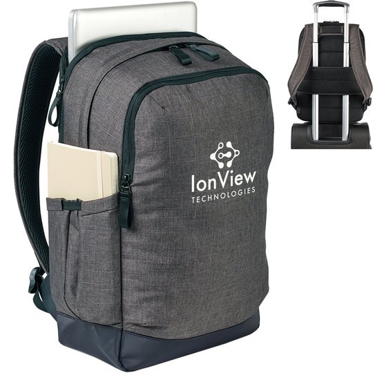 Heritage Supply Tanner Deluxe Polyester Computer Backpack | Promotions Now