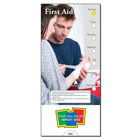 First Aid Slide Chart | Promotions Now