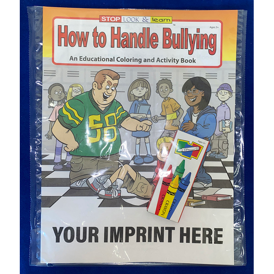 How to Handle Bullying Coloring Book Fun Pack | Foremost Promotions