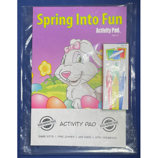 Spring Into Fun Activity Pad Fun Pack | Promotions Now
