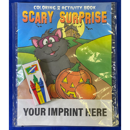 Scary Surprise Coloring Book Fun Pack | Foremost Promotions