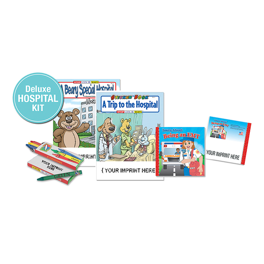 Deluxe Hospital Coloring & Activity Kit | Foremost Promotions