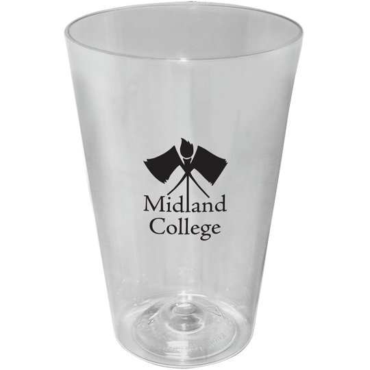 Recycled Plastic Pint Glass, 16oz. | Promotions Now