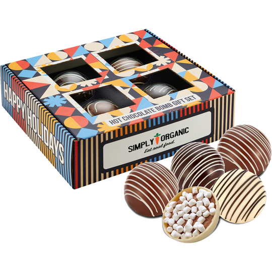 Milk Chocolate Bomb Gift Set, 4 Way | Promotions Now