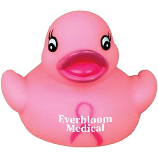 Mini Pink Ribbon Rubber Duck | Promotions Now
