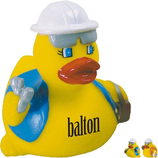 Construction Worker Rubber Duck | Promotions Now