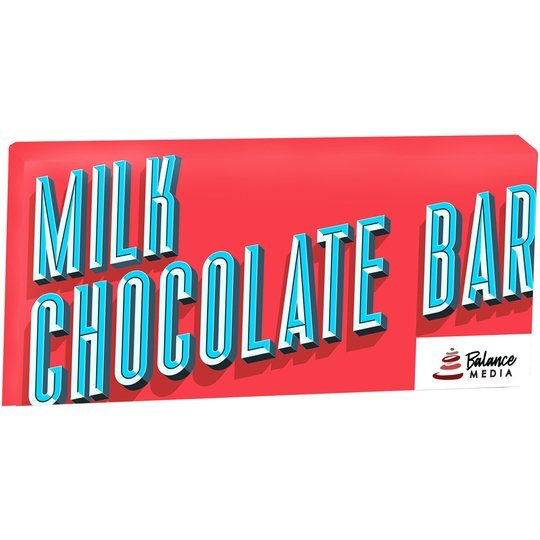 Milk Chocolate Bar in Envelope Wrapper, 1 oz. | Promotions Now