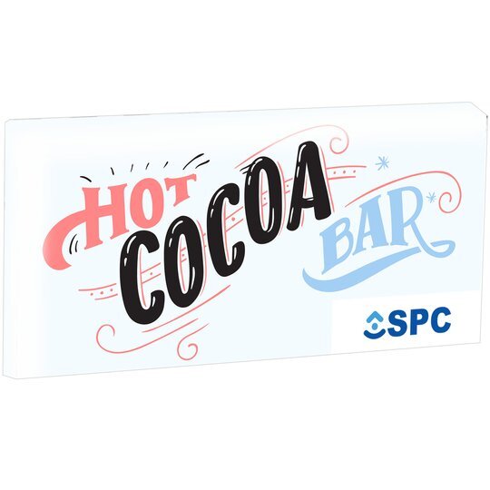 Hot Cocoa Bomb Bar in Envelope Wrapper, 3.5 oz. | Promotions Now
