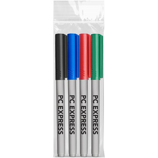 Fine Tip 4 Pack Permanent Marker | Promotions Now